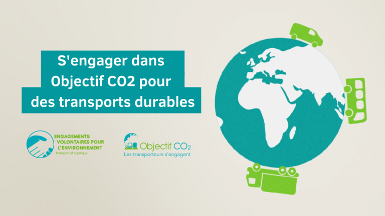 S'engager dans la charte Objectif CO2 pour des transports durables